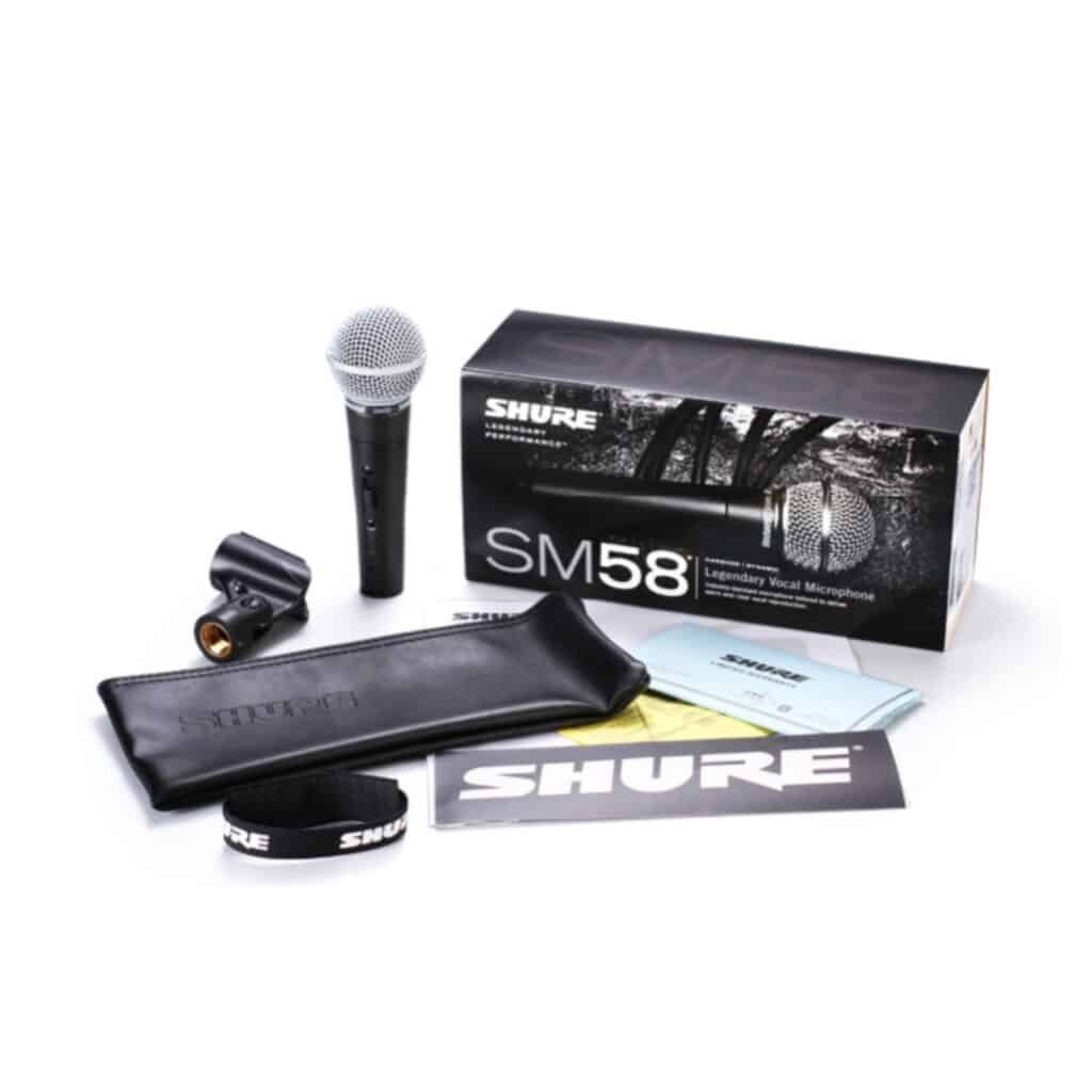 Micro Dynamic Shure SM58S Có Công Tắc