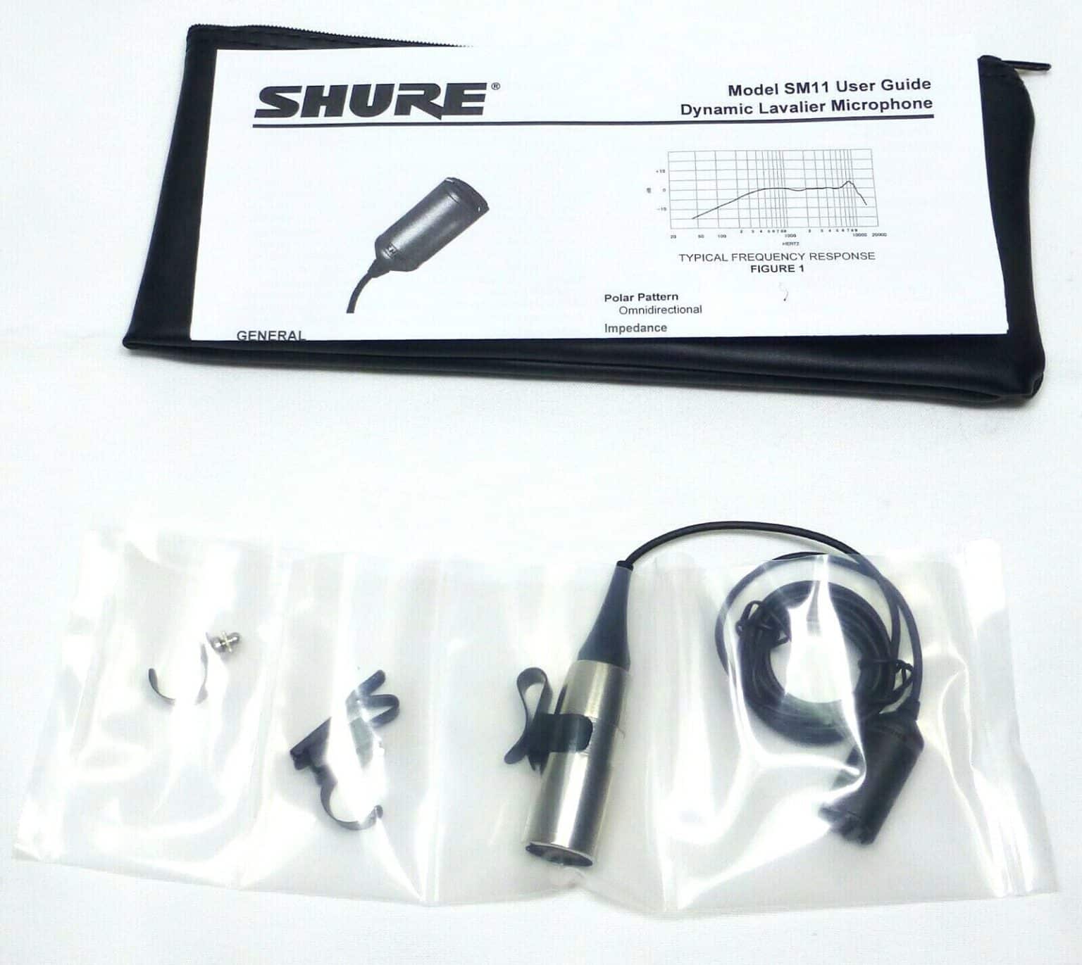 Micro Shure SM11-CN Cho Micro Violin/Guitar/Cello Cardioid Dynamic
