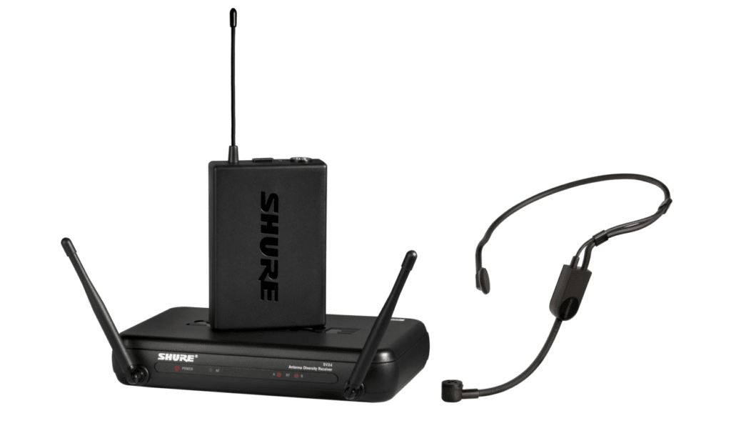 Shure SVX14A Hệ Thống Micro Không Dây Cài đầu
